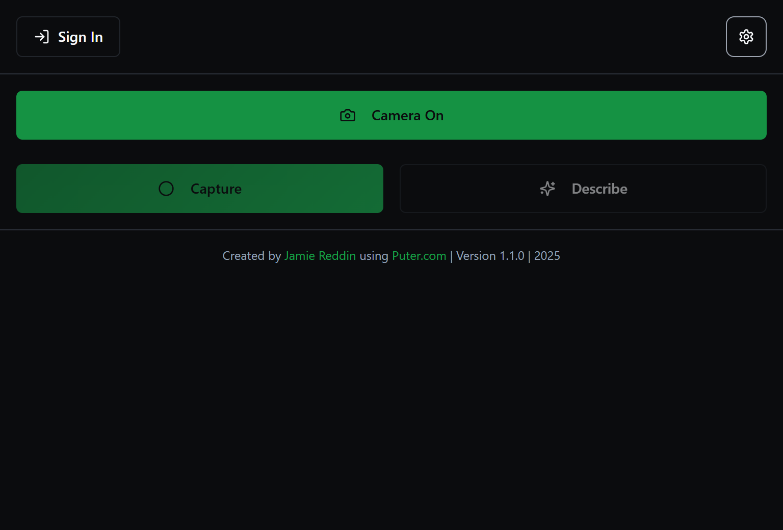 Live AI Camera V-1.1.0